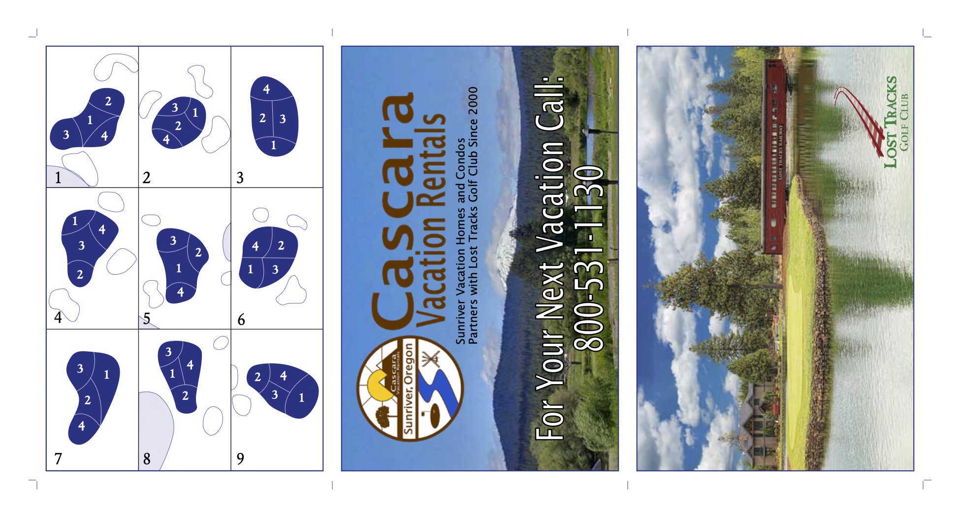 Scorecard - Lost Tracks Golf Club