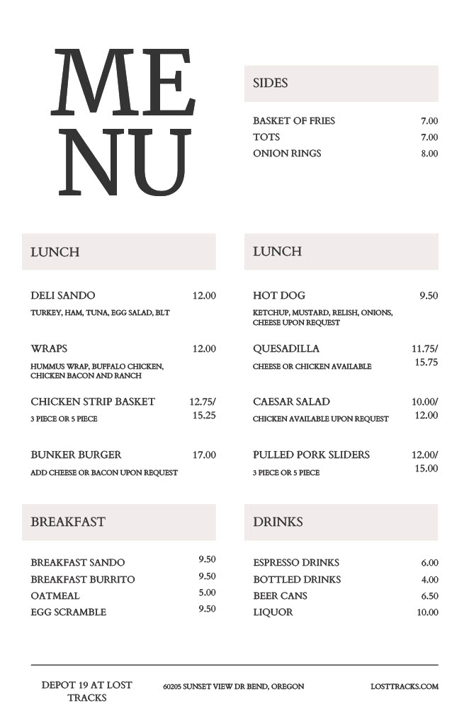 Depot 19 at Lost Tracks - Lost Tracks Golf Club